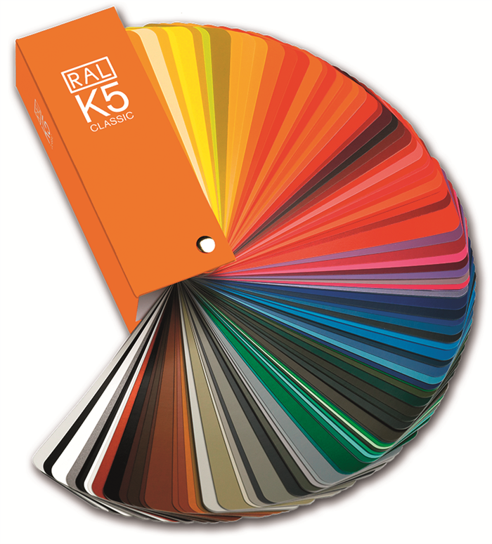 RAL K5 - Colour fan deck Gloss - RAL Classic - Danatex A/S